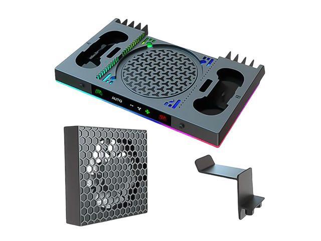 Click here for RGB Charging Dock with 3-Levels Fan Cooling Fan Ba... prices
