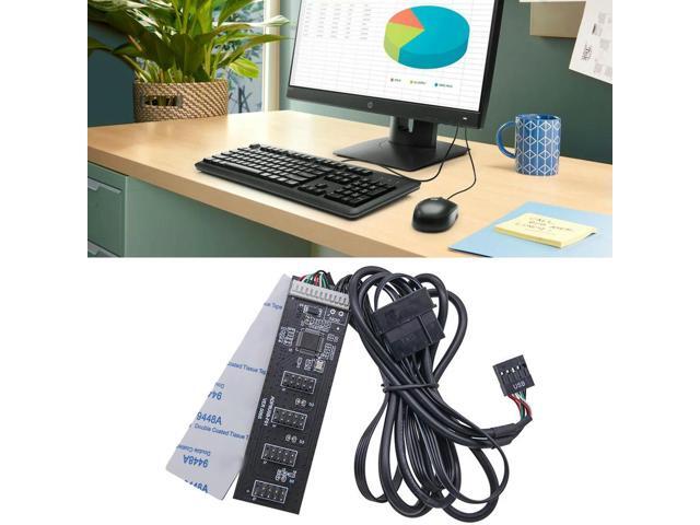 Click here for USB2.0 9pin Header USB 1 To 4 Male Motherboard USB... prices