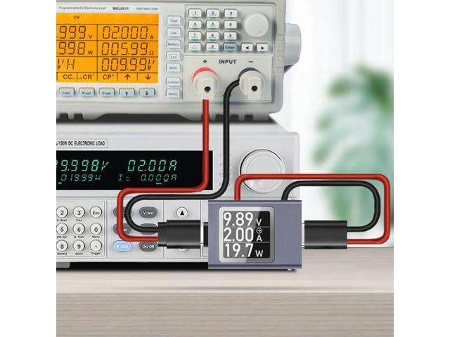 Click here for USB C Power Meter Display DC Voltage Ammeter Power... prices