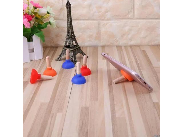 Click here for Mini Colorful Toilet Plunger Holder Sucker Stand F... prices