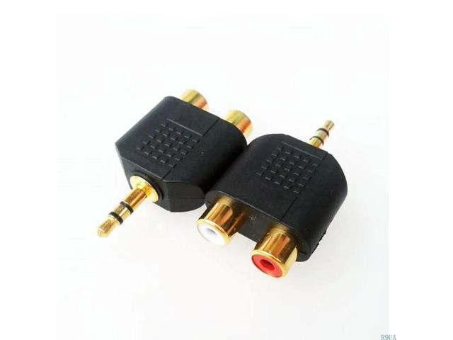 Click here for 3.5mm Male To Female 2RCA Gold-plated Connector Co... prices