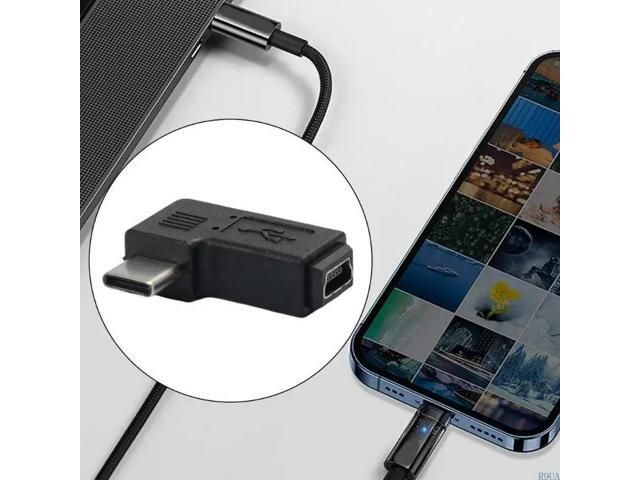 Click here for 90 Degree Type-C to Mini USB Adapter Connector for... prices
