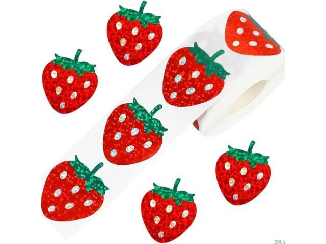 Click here for 500 Pcs Fruit Sticker Strawberry Sticker Sparkly R... prices