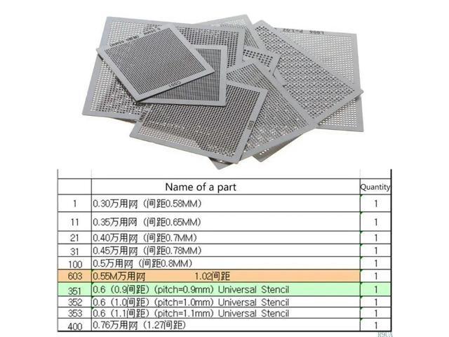 Click here for Heat Reballing Universal Stencils Template Jig For... prices