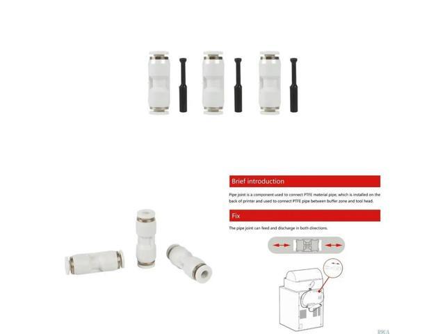 Click here for 3Pcs PTFE Pneumatic Fitting Tube Connector Quick C... prices