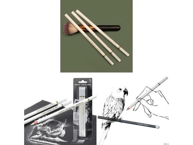 Click here for 3 Pcs/Set White Sketching Charcoal Pencil Set for... prices