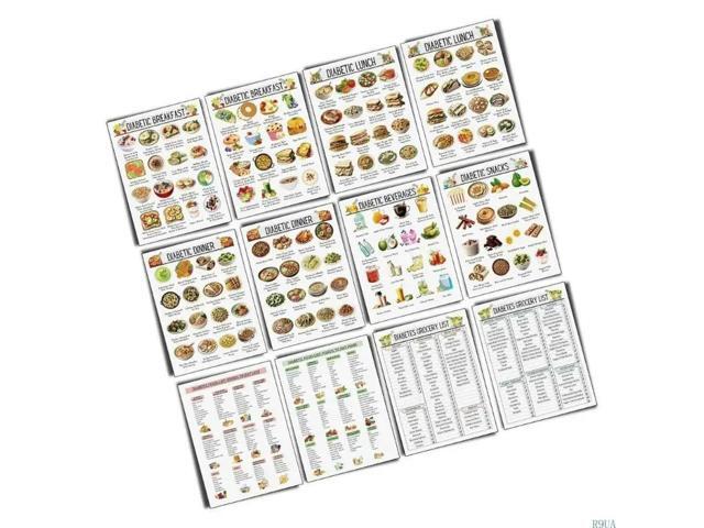 Click here for 12Pieces Diabetes List Diabetes Grocery Shopping L... prices