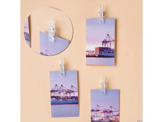 Click here for 50 Pcs for Creative Clip-like Push Pin Paper Photo... prices