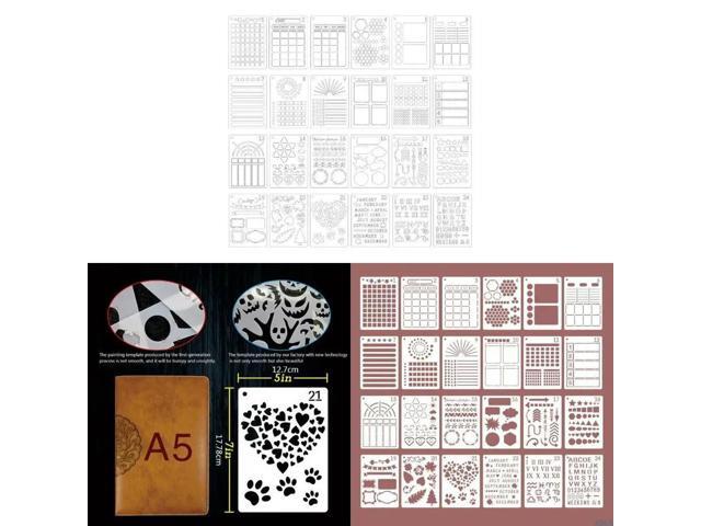 Click here for 24PCS Planner Stencils Journal Template for A5 Not... prices