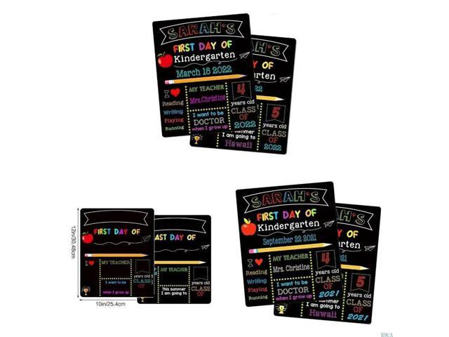 Click here for First & Last Days of School Board Sign 10x12Inch f... prices