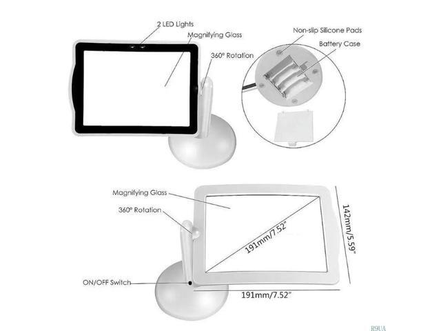 Click here for Portable Glass Magnification LED Hands-free Screen... prices