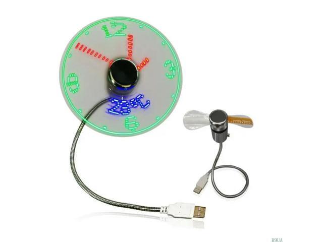 Click here for USB Fan LED Fan Display Time Temperature Mini USB... prices