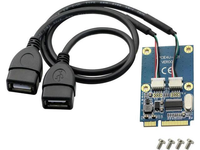 Click here for JoniSerl USB 2.0 2 Port PCI-E Express Card with Po... prices