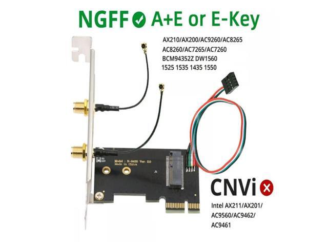 Click here for JoniSerl Wireless Network Card Adapter NGFF A/E-Ke... prices