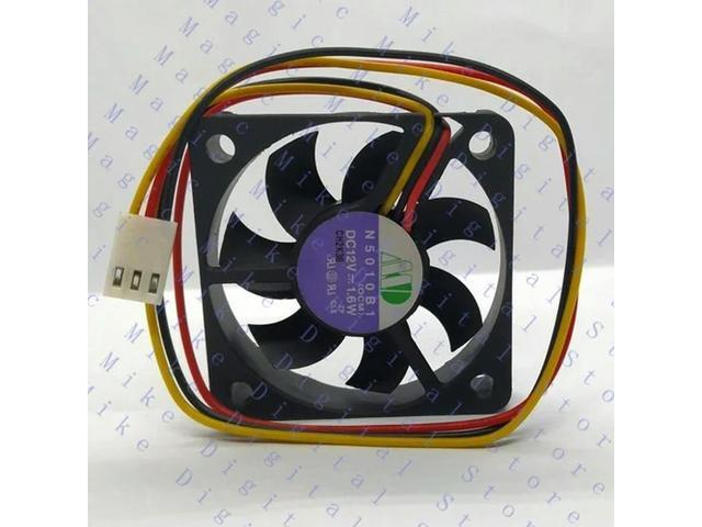 Click here for 5010 N5010B1 DC 12V 1.6W 50*50*10mm 5CM 3-wire CPU... prices