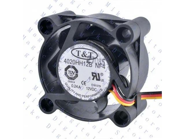 Click here for 4020HH12B NF4 4020 40mm fan 12V 0.24A 3-wire doubl... prices