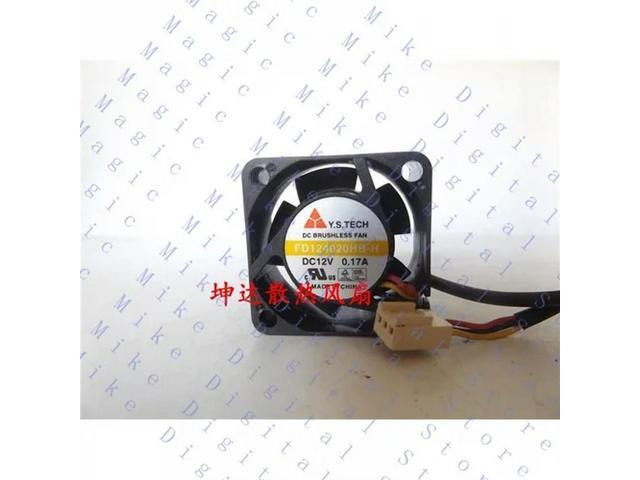 Click here for 1 PCS Fan DC12V 0.17A 4020 4cm 3 pin cooling fan F... prices