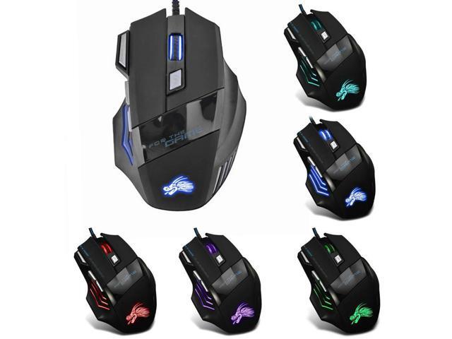 Click here for Wired Gaming Mouse 7-Color Backlight 5500 DPI Adju... prices