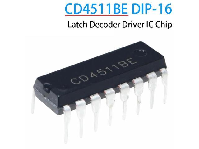 Click here for 10PCS CD4511BE DIP-16 4511 Latch Decoder Driver IC... prices