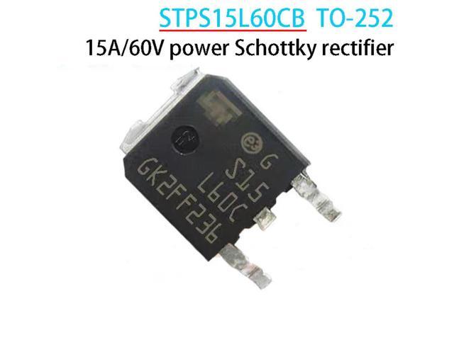Click here for 5PCS STPS15L60CB SMD TO-252 L60C Schottky 15A/60V... prices