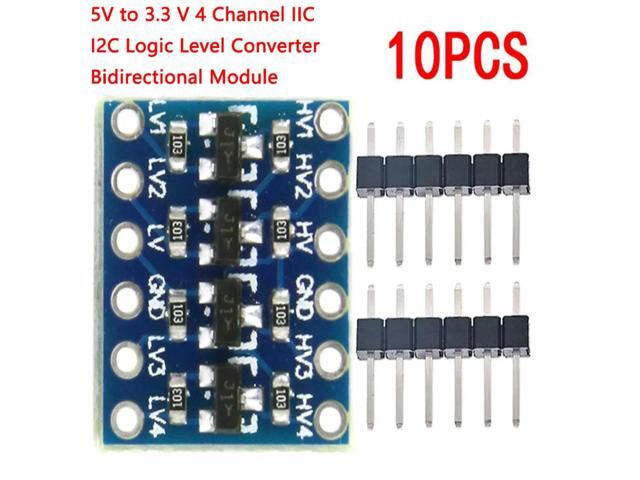 Click here for 10PCS 5V to 3.3 V 4 Channel IIC I2C Logic Level Co... prices