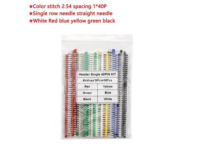 Click here for 30pcs Color row stitch 2.54 Pitch 1 x 40P Single r... prices