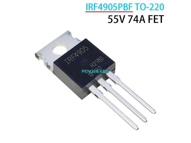 Click here for 10PCS IRF4905PBF 55V 74A TO-220 IRF4905 field effe... prices