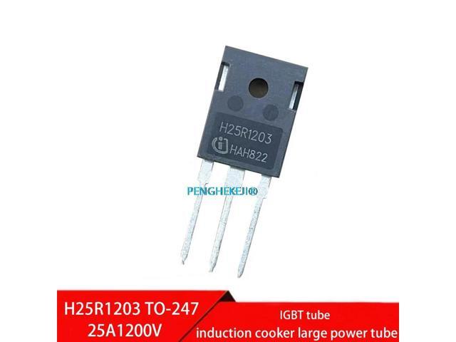 Click here for 5PCS H25R1203 TO-247 25A1200V Induction cooker lar... prices