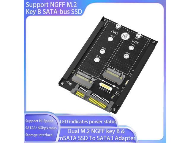 Click here for Dual M.2 B Key/B & M Key SSD to 2.5 SATA III with... prices