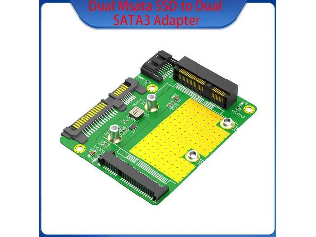 Click here for Dual Msata SSD to Dual SATA3 Adapter Support Hi-Sp... prices