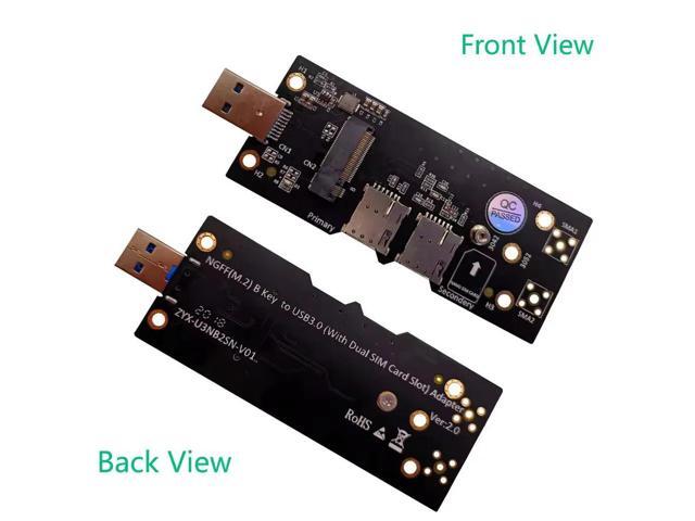 Click here for 1PC x Adapter Card Dual M.2 NANO SIM Card Slot M2... prices