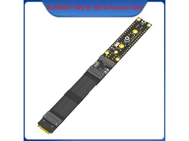 Click here for 20CM M.2(NGFF) key M NVMe SSD 2242/2260/2280 Exten... prices
