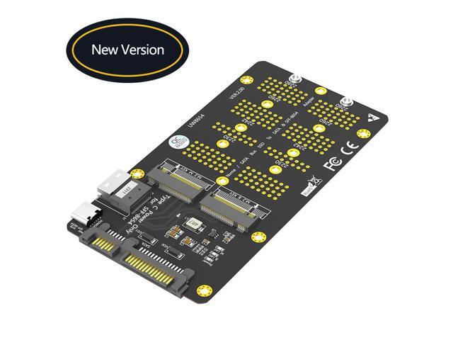 Click here for 2 in 1 Combo M.2(NGFF) NVMe SSD/SATA-Bus SSD to SF... prices