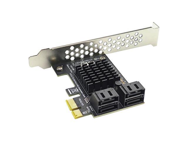 Click here for 4 Port SATA III PCIe Expansion Card 6Gbps SSD Adap... prices