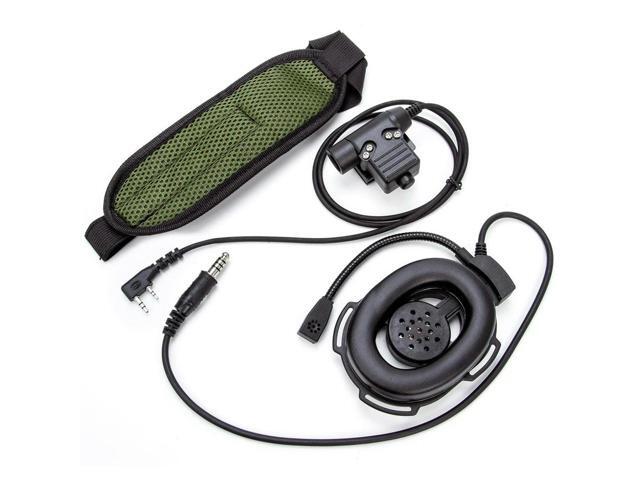 Click here for Tactical Headset Foldable Earmuff Microphone 2 Pin... prices