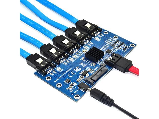 Click here for SATA Riser Expansion Card 1 to 5 Port SATA3.0 Moth... prices