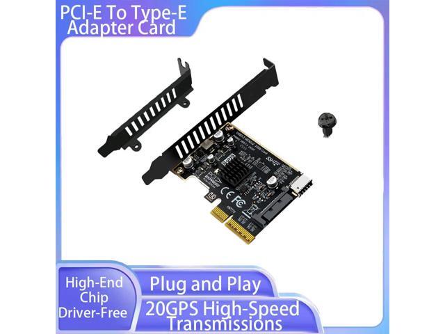 Click here for PCI-E To Type-E Adapter Card Expansion Card 20GPS... prices