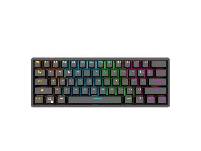 Click here for 1PC Keyboard USB K33 Mini Wired 61-Key ABS Keycaps... prices