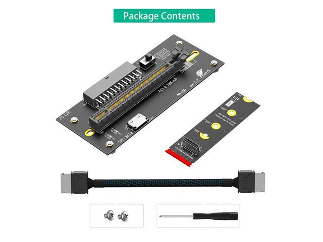 Click here for M.2 M-Key 2242/2260/2280 to PCI-e 4.0X16 with Ocul... prices