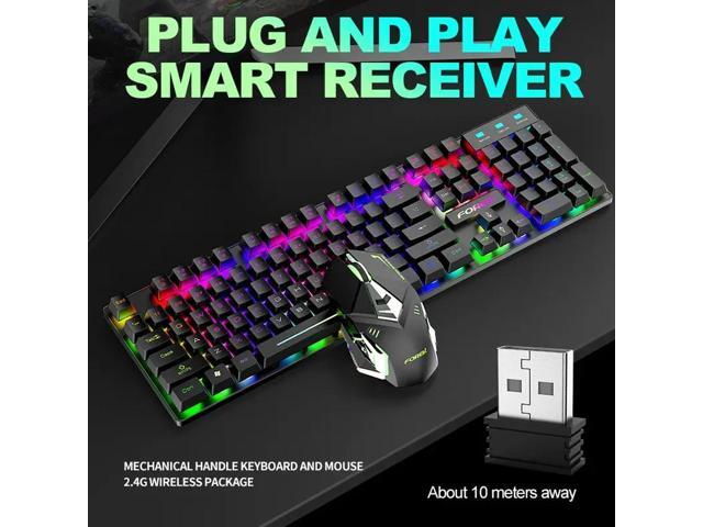 Click here for Keyboard and Mouse 2.4G Wireless 3Dpi Adjustable R... prices