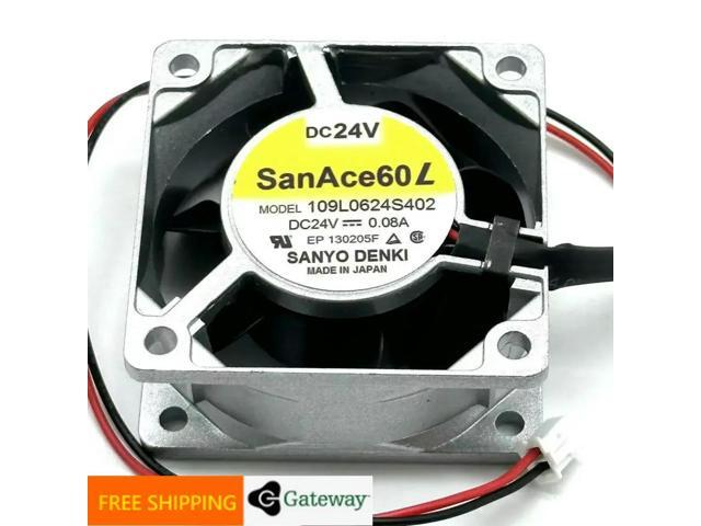 Click here for FOR Sanyo Denki 109L0624S402 DC 24V 0.08A 60x60x25... prices