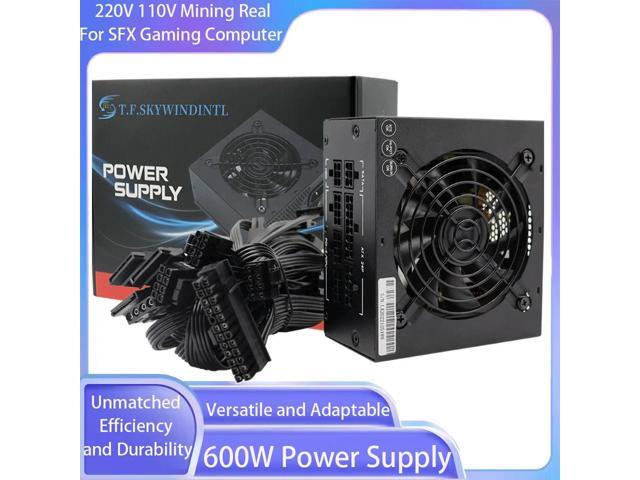 Click here for 600W 220V 110V Power Supply Mining Real For SFX Ga... prices