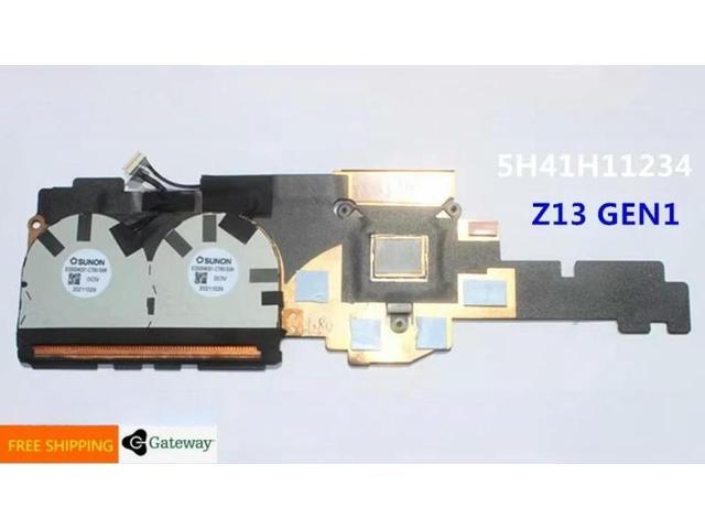 Click here for for ThinkPad Z13 COOLING FAN HEATSINK 5H41H11232 prices