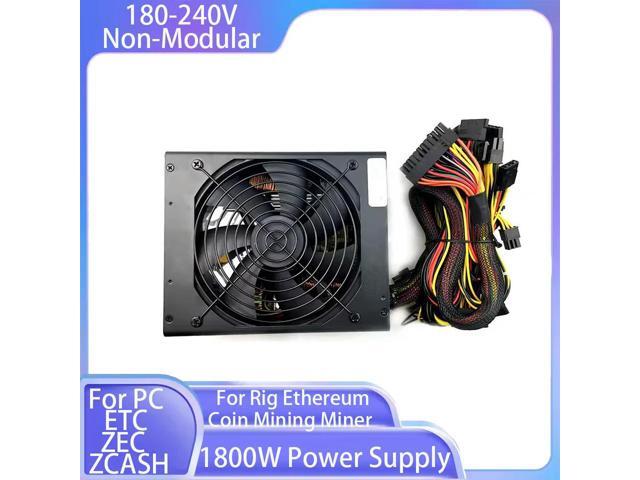 Click here for 1800W Power Supply 180-240V Non-Modular For Rig Et... prices