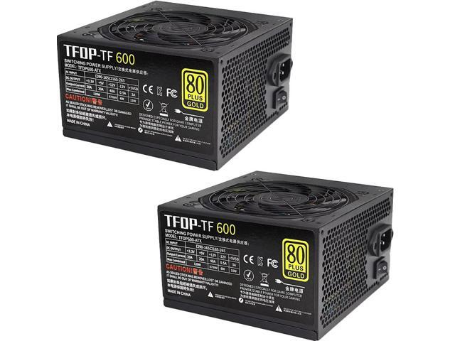 Click here for 2PCS 600W Atx Power Supply Active PFC PC 120mm Sil... prices