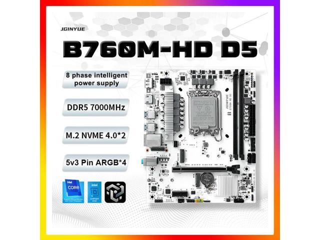 Click here for JGINYUE B760M-HD D5 Motherboard Support 1700-Pin D... prices