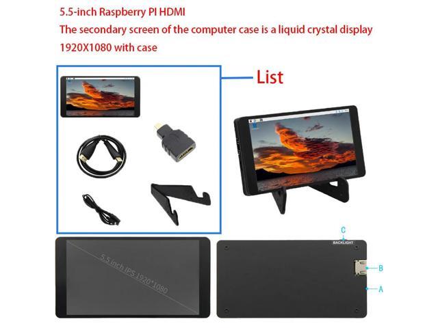 Click here for 5.5-inch Raspberry PI HDMI computer PC case second... prices