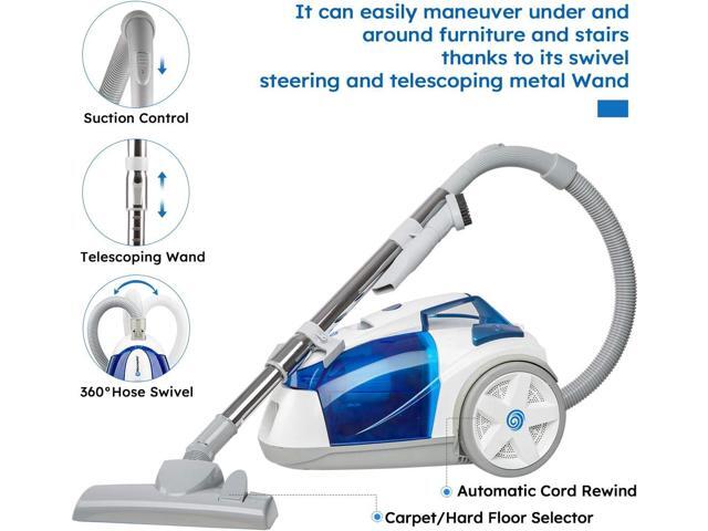 Click here for Vacmaster Bagless Canister Vacuum Portable Cycloni... prices