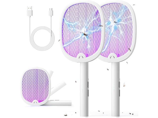 Click here for YISSVIC Electric Fly Swatter Foldable Bug Zapper R... prices