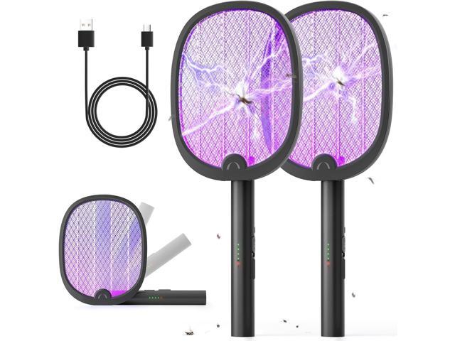 Click here for YISSVIC Electric Fly Swatter Foldable Bug Zapper R... prices